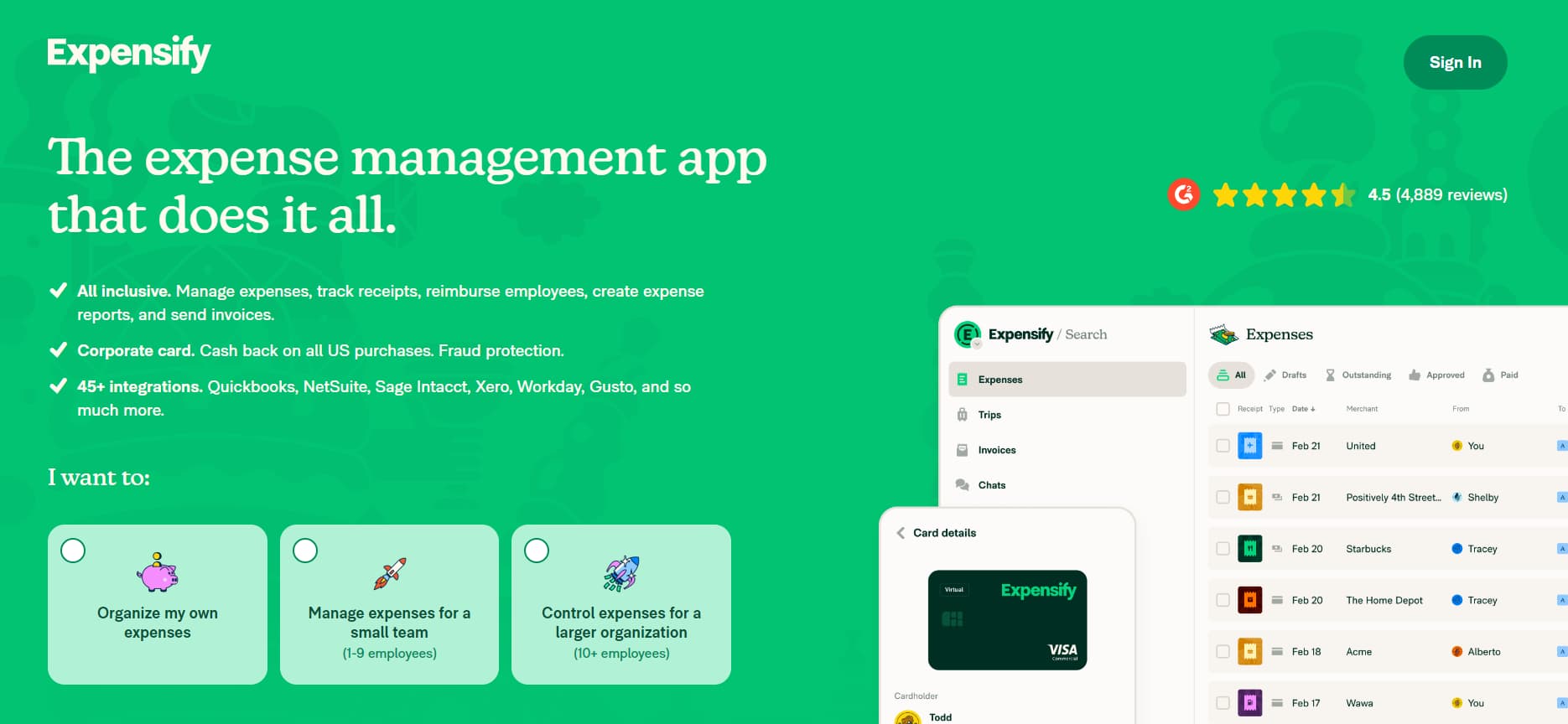 Best Expense Management Software Solutions 2025 - Capture Expense